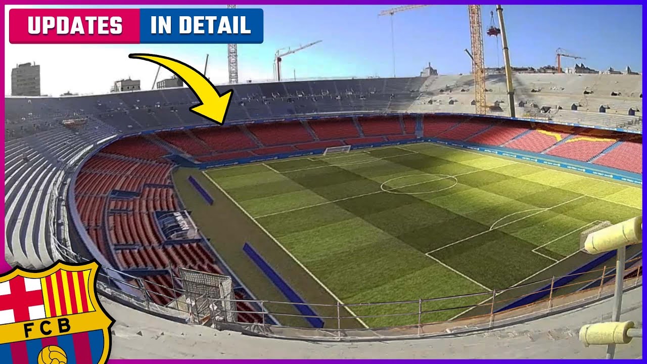 NEW Camp Nou Updates in Detail - YouTube