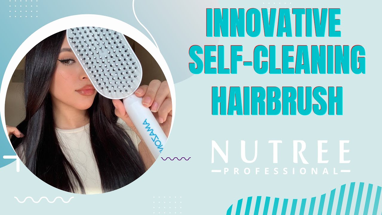 Innovative self-cleaning comb from Nutrее Professional - YouTube