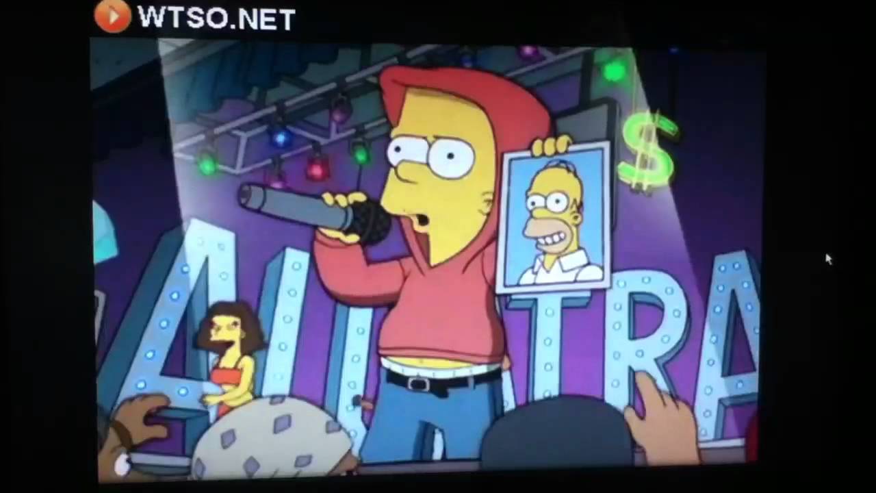 Bart Simpsons rap - YouTube