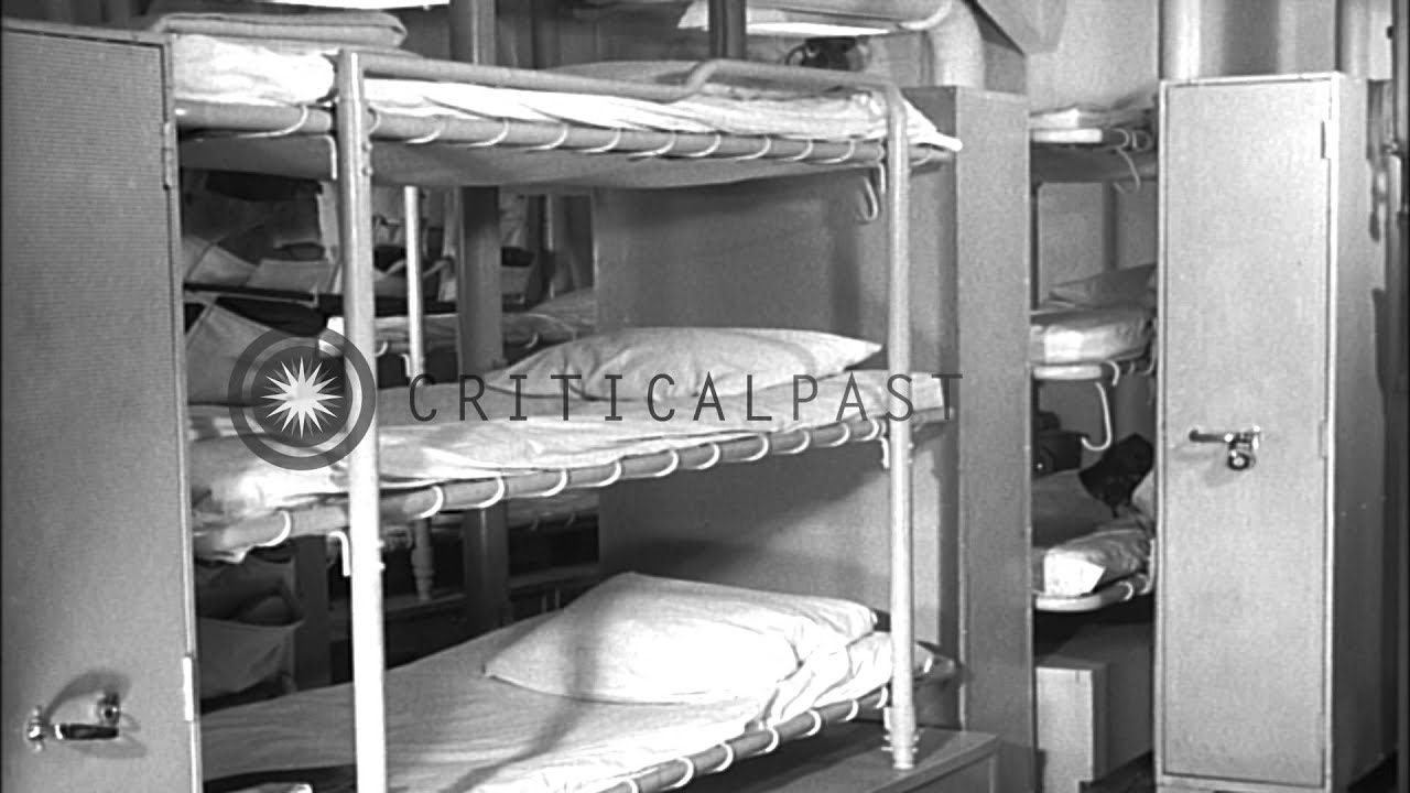 Improving living conditions on US Navy ships. The USS Meredith (DD-890 ...