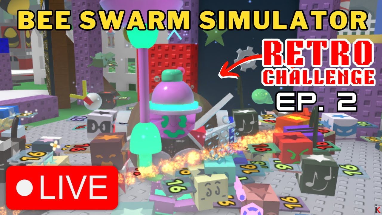 Bee Swarm Simulator *THE CLASSIC UPDATE* Retro Swarm Challenge ~ DEFENSE THE HIVES!!!! Ep. 2 ...