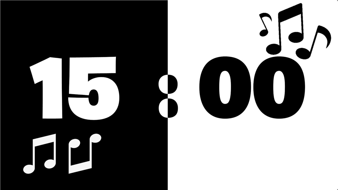 ⏳🎵 Temporizador de 15 Minutos: Transición Visual y Música Relajante ...