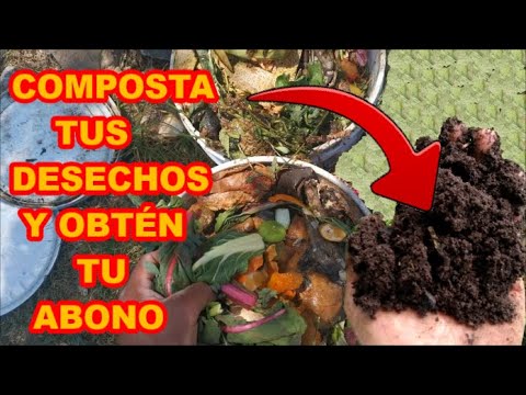 CÓMO HACER UNA COMPOSTA FÁCIL Y SENCILLO, DOBLE BENEFICIO. COLABORACIÓN ...