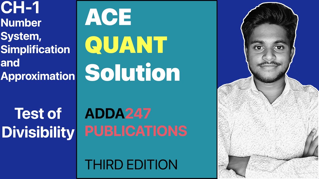 1.3 | Ace Quant SOLUTION | Chapter 1 Number System, Simplification and ...
