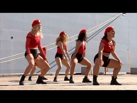 Twerking dancers at center of row over Australian ship launch