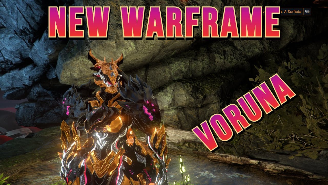 NEW WARFRAME VORUNA + ALGUMAS NOVIDADES QUE CHEGARAM JUNTOS! - YouTube