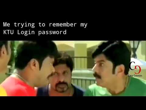 KTU Login Password 🤪 - YouTube