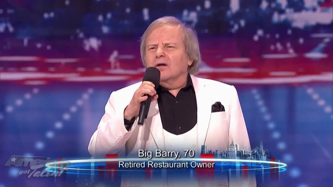 Awkward Singing Style Americas Got Talent Season 7 Big Barry Audition ...