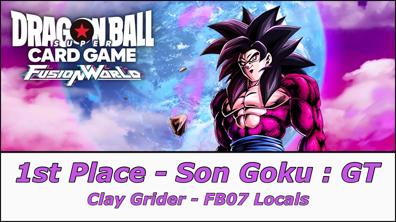 Son Goku : GT Deck Profile - 1st Place Locals - Dragon Ball Fusion ...