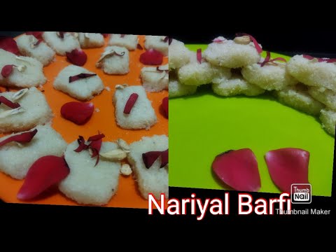 How to make nariyal ki barfi..# ghar par banaye bahot hi aasani se ...