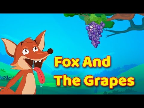 The fox and the grapes story|bedtime stories|moral kids story - YouTube