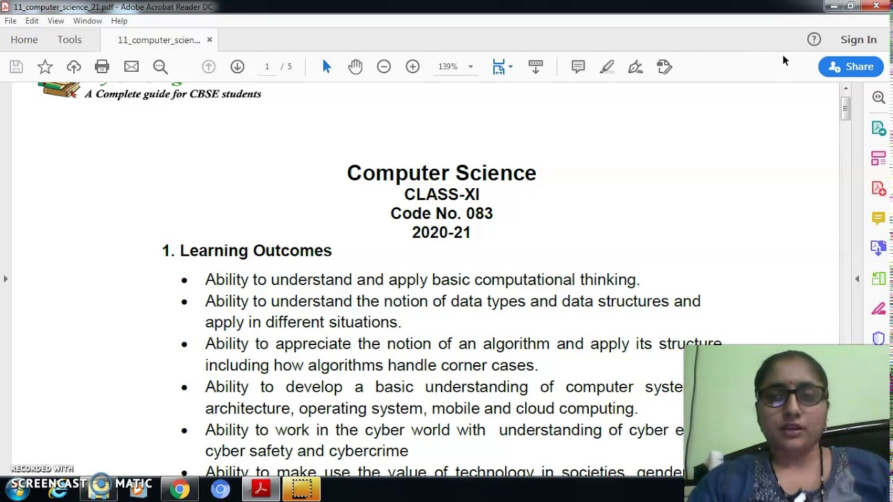 Class 11 Computer Science CBSE Board New Syllabus YouTube class-11-computer-science-cbse-board-new-syllabus-youtube