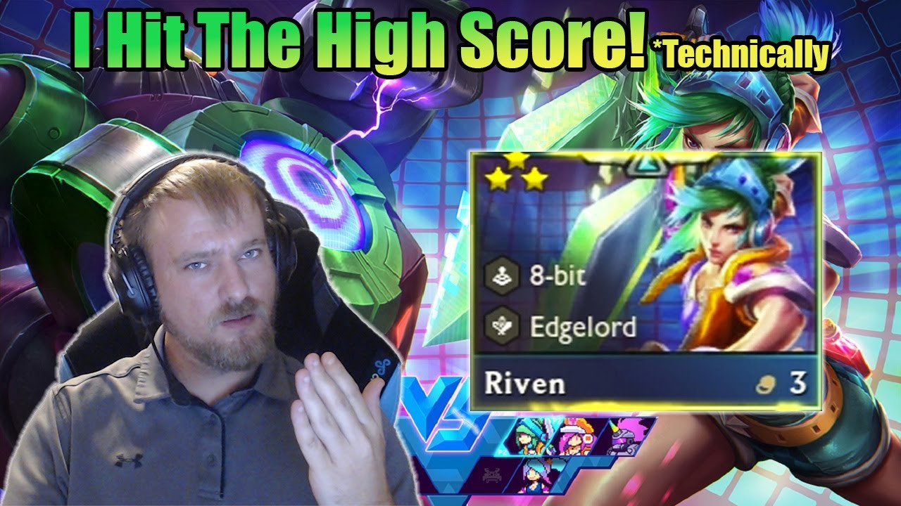 I Finally Hit The 8 Bit High Score *Kind Of | TFT Set 10 Ranked 14.2 ...