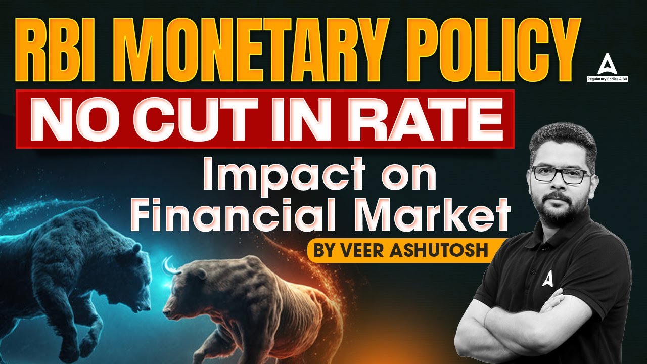 RBI MONETARY POLICY | NO CUT in Rate | Impact on Financial Market | By ...