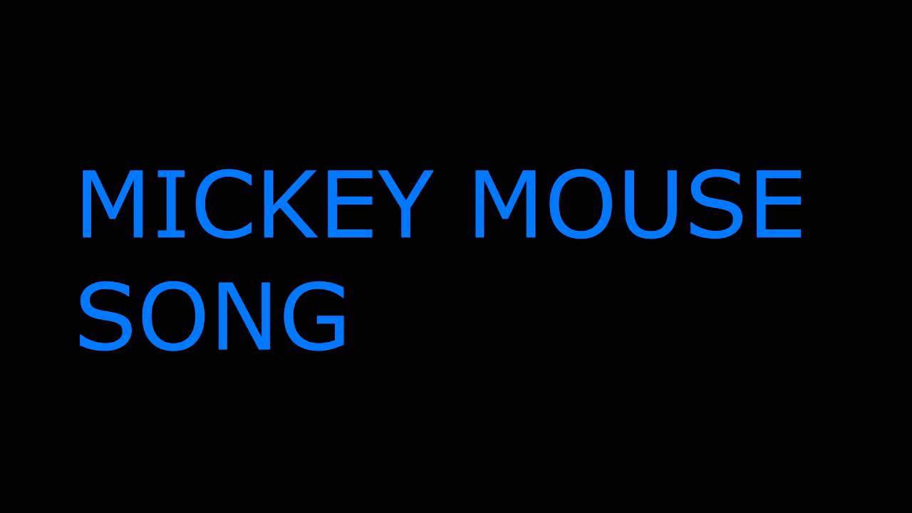 mickey mouse song (full metal jacket) - YouTube