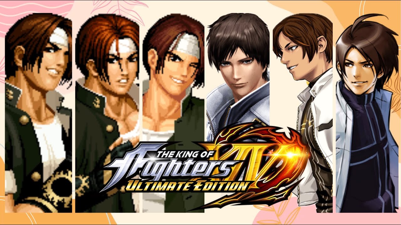 KOF Evolution of Kyo & Kusanagi Winner Pose 拳皇草薙京胜利姿势进化 - YouTube
