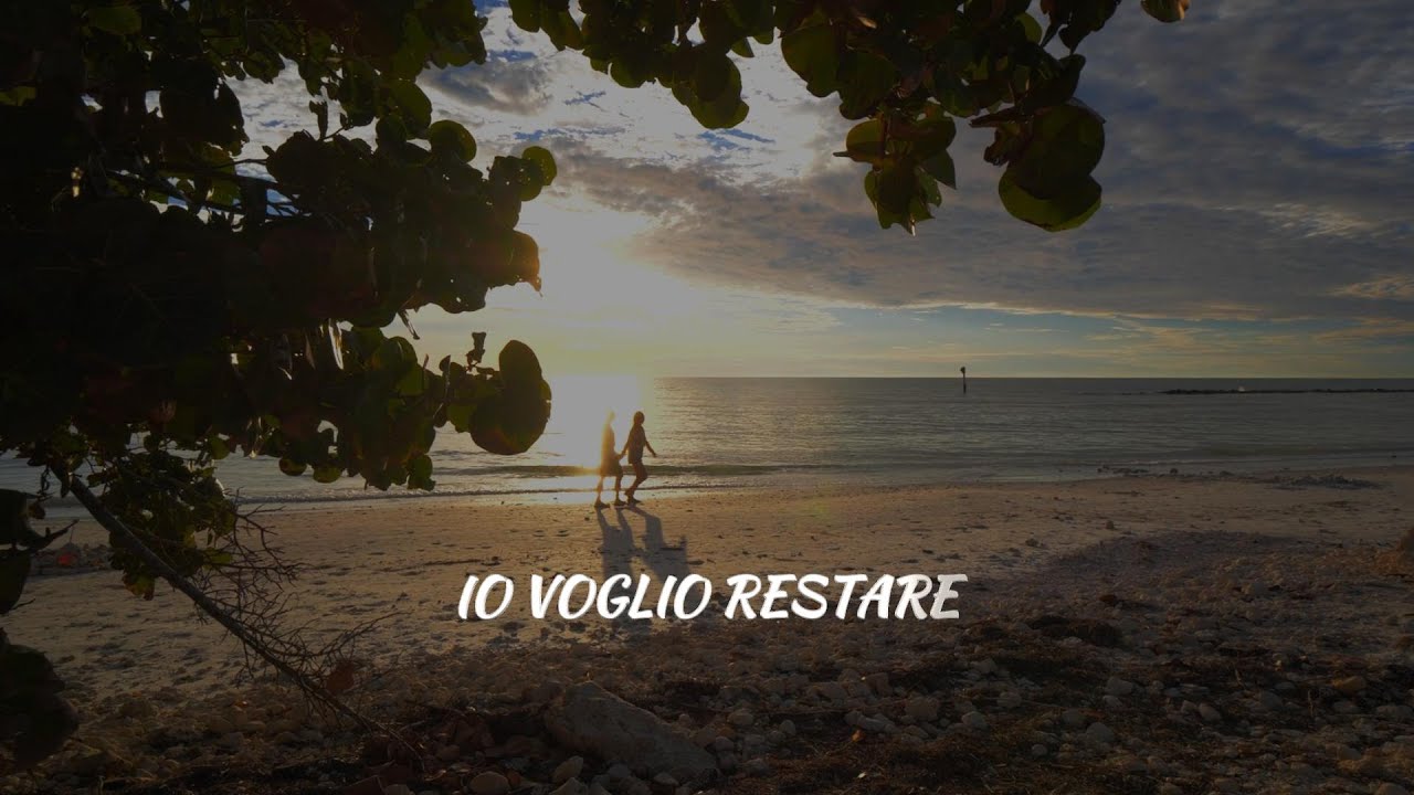 Io Voglio Restare - Michele Cerrone (Lyrics Video) - YouTube