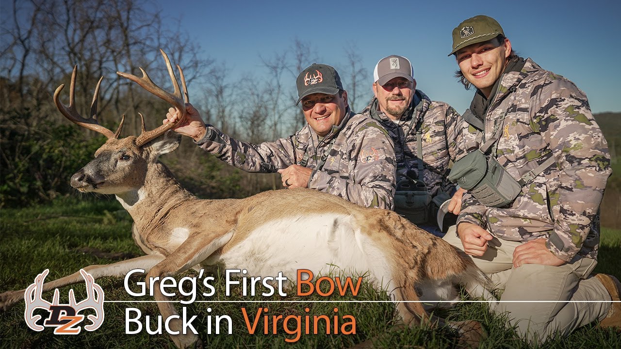 Greg's First Bow Kill in Va - YouTube