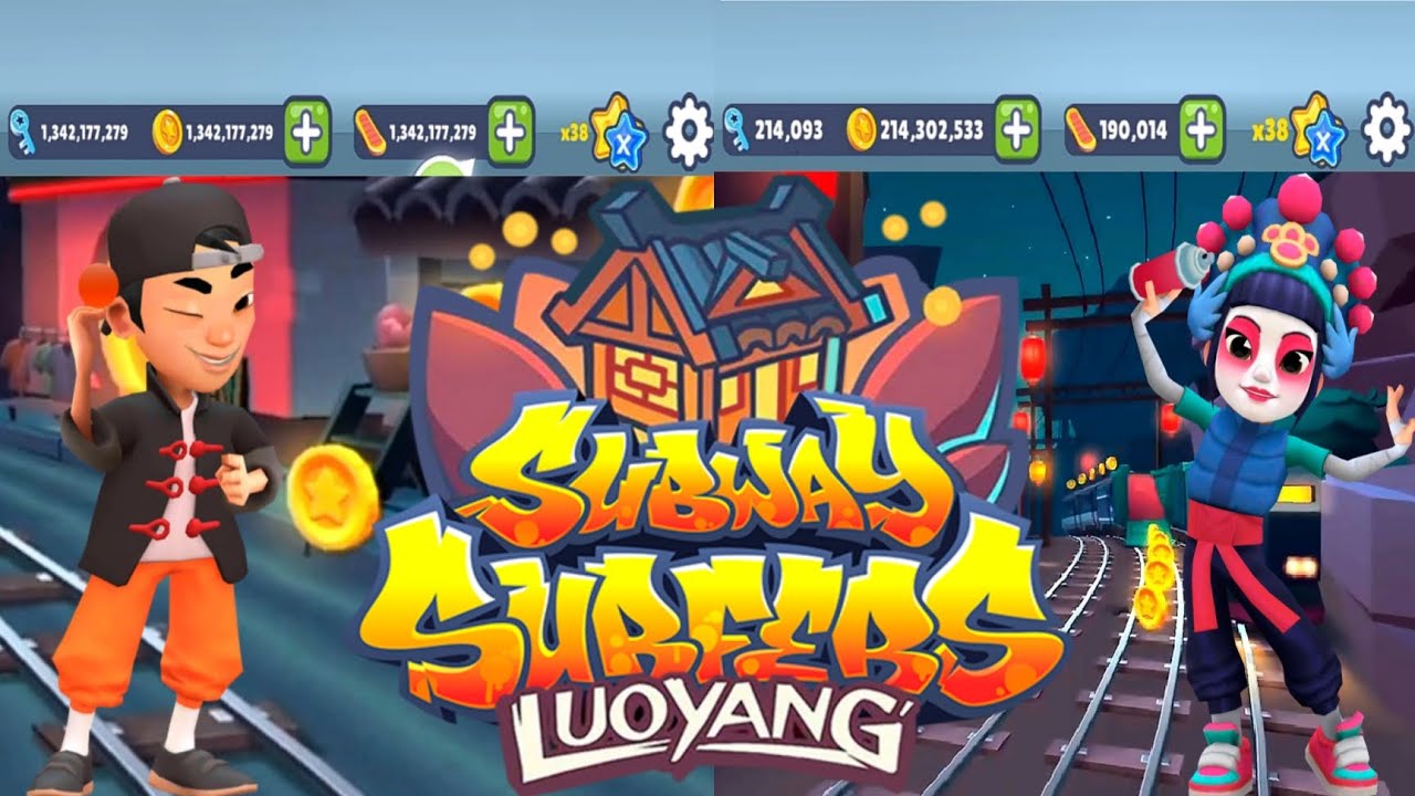 MOD VS UNMOD | Subway Surfers Luoyang 2022 - YouTube