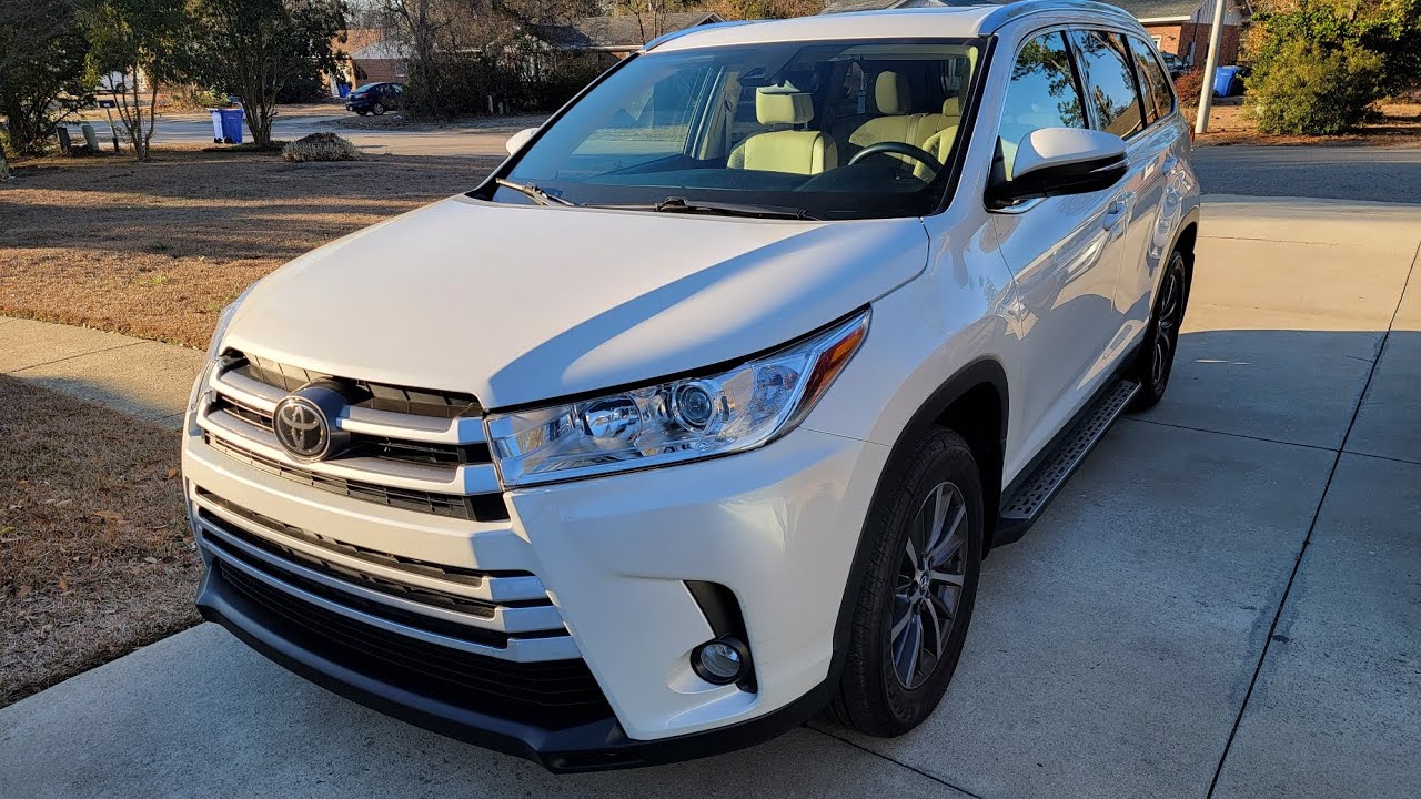2019 Toyota Highlander XLE - YouTube