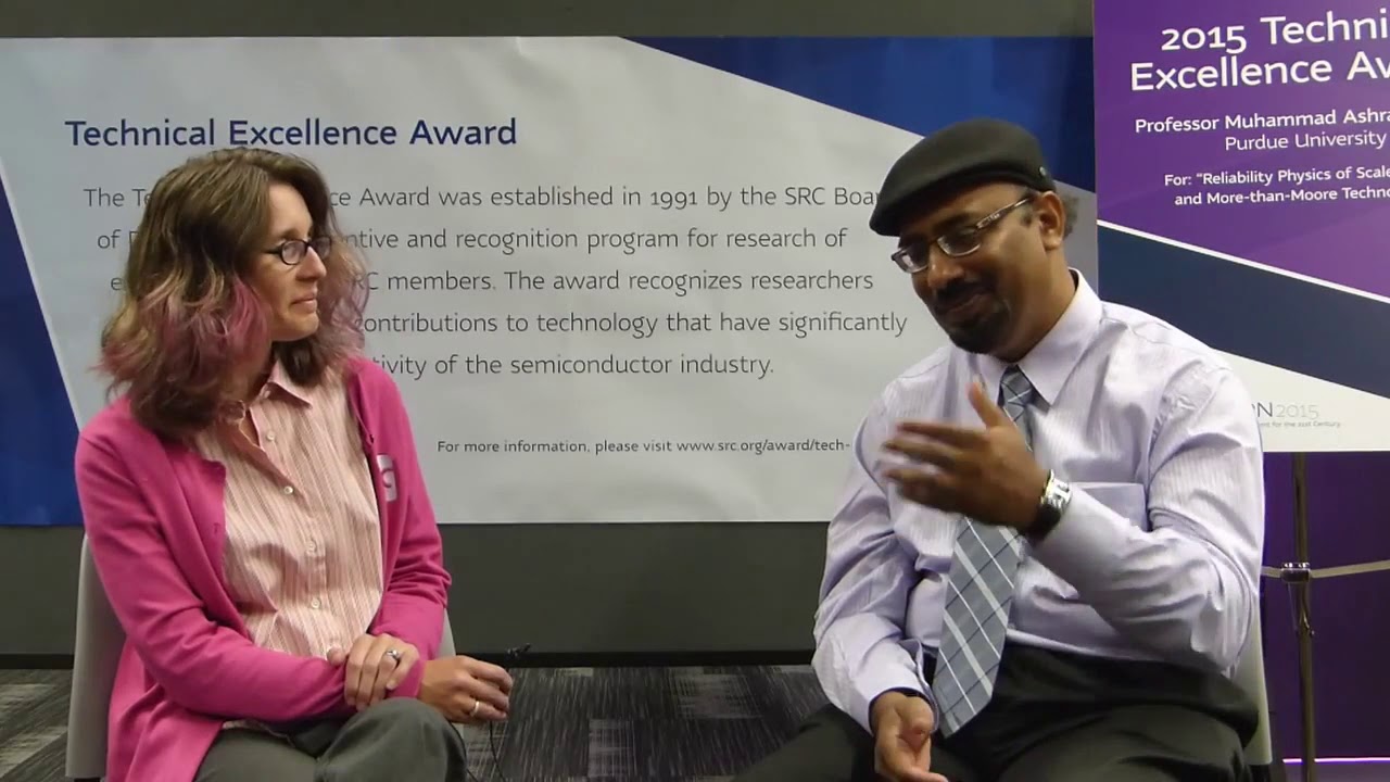 SRC 2015 Technical Excellence Award winner Muhammad Ashraful Alam - YouTube