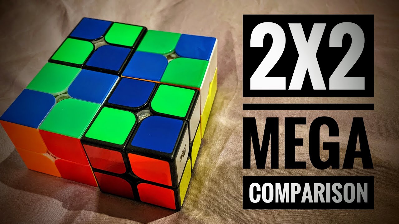 2X2 Flagship Comparision 2020 - Qiyi Valk2M VS YJ MGC 2X2 VS Moyu Weipo ...