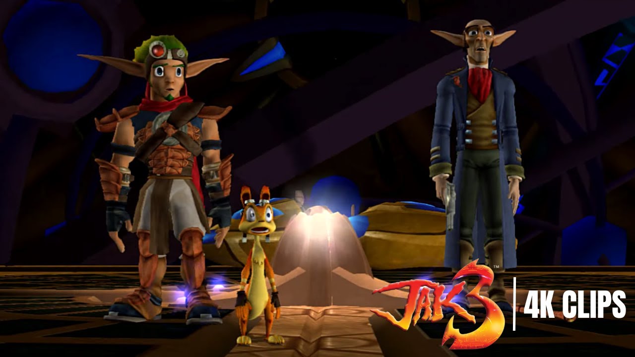 Jak, Daxter, & Veger Discover The Identity Of The Precursors | Jak 3 4K ...