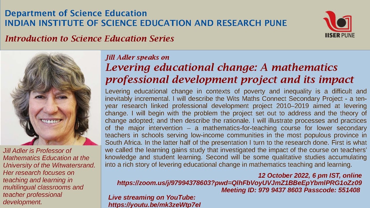 Levering educational change: A mathematics professional development ...