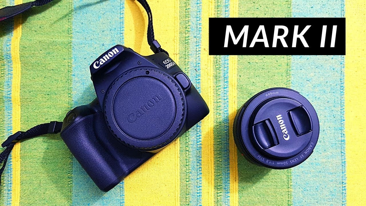 Canon Eos 200D Mark II Overview !! - YouTube