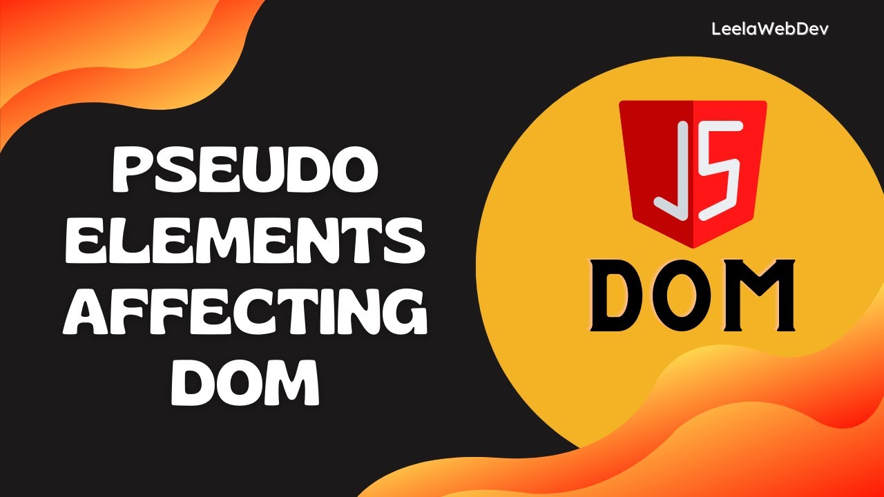 7. How Pseudo Elements affects the HTML Document and the DOM in the Dev Tools - DOM - YouTube
