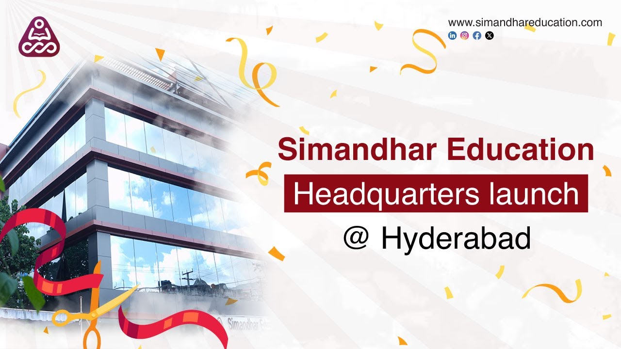 Simandhar Education's Grand Headquarters Launch in Hyderabad | 15 Top ...