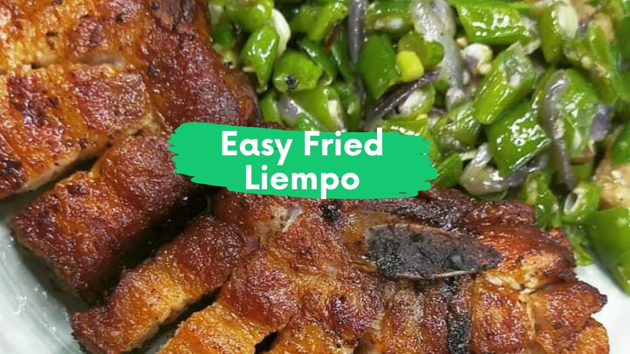Easy Meal - Fried Liempo - YouTube