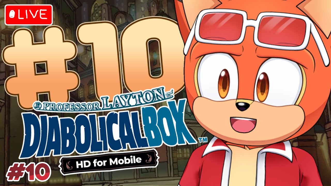 🔴 [ PROFESSOR LAYTON AND THE DIABOLICAL BOX ] Wah ngepuzzle udah 10 ...