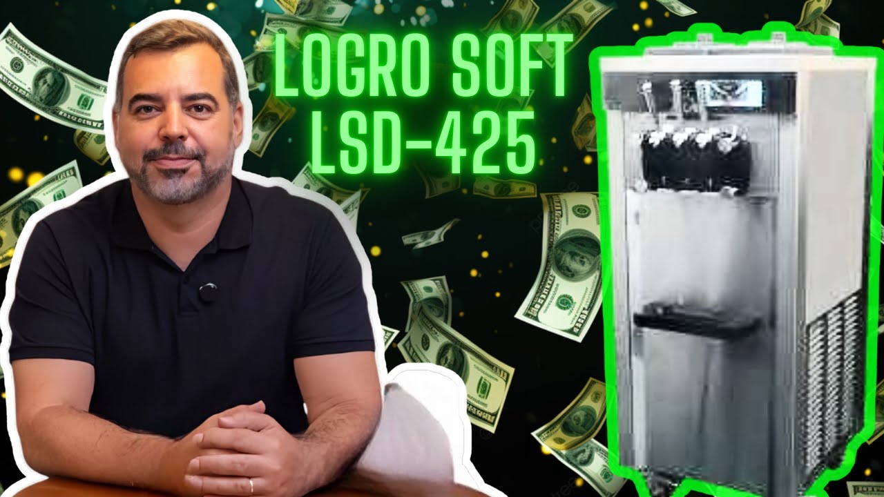 LOGRO SOFT LSD-425 (Máquina de Sorvete Expresso) - YouTube