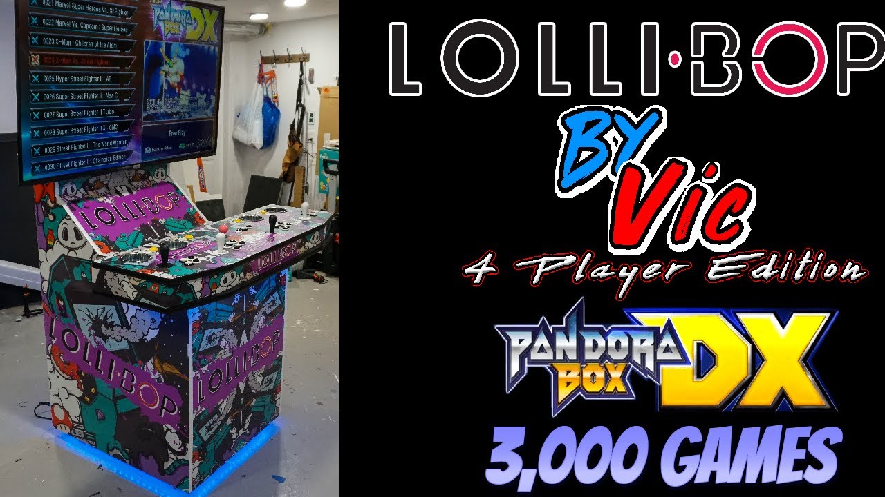 Kids Play Space Gets a 4 Player Pandora Box DX Arcade! - YouTube
