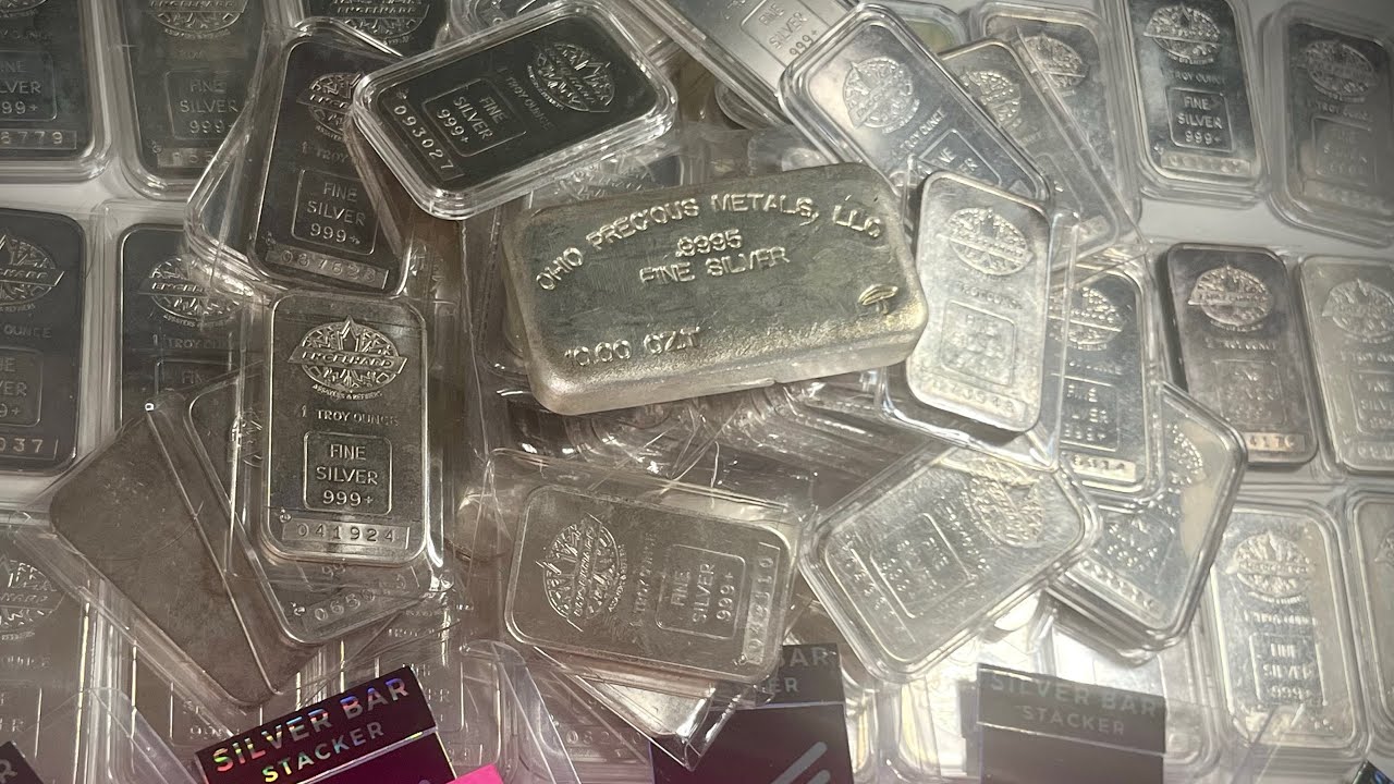 Maple 🍁 & Mushroom 🍄 Silver Bars + Fractional Friday Drawing! - YouTube