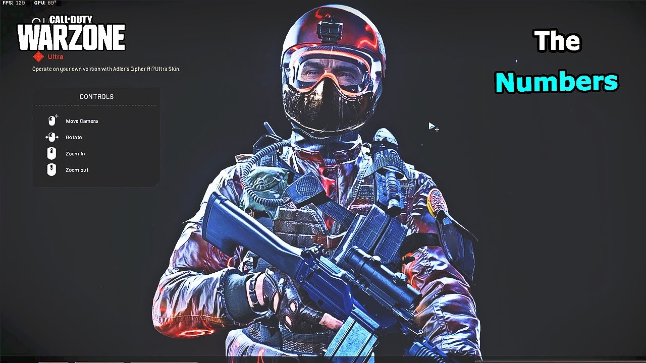 สกินใหม่ The Numbers - Call of Duty: Warzone ตัวละคร #17 - YouTube