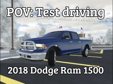 POV Test drive: 2018 Dodge Ram 1500 - YouTube
