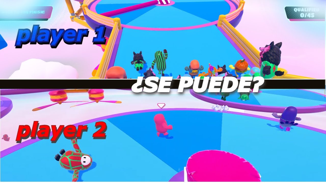 Fall Guys pantalla Dividida - Como usar la pantalla dividida en Fall ...