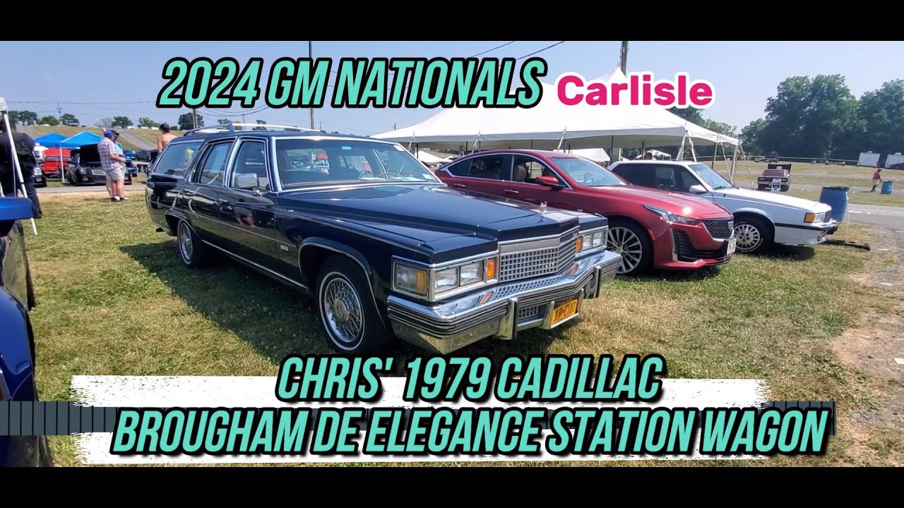 2024 GM Nationals, Carlisle Chris' 1979 Cadillac Brougham De Elegance ...
