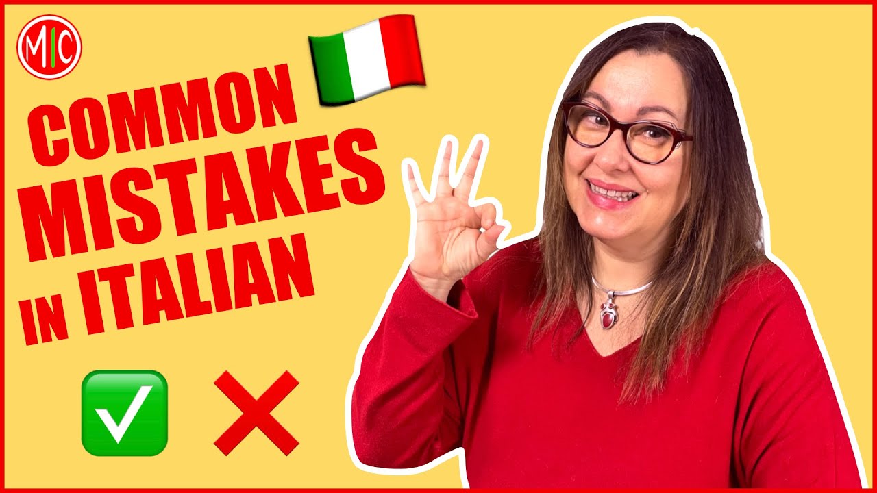 Fix these Common Mistakes in Italian! | Learn Italian Grammar - YouTube