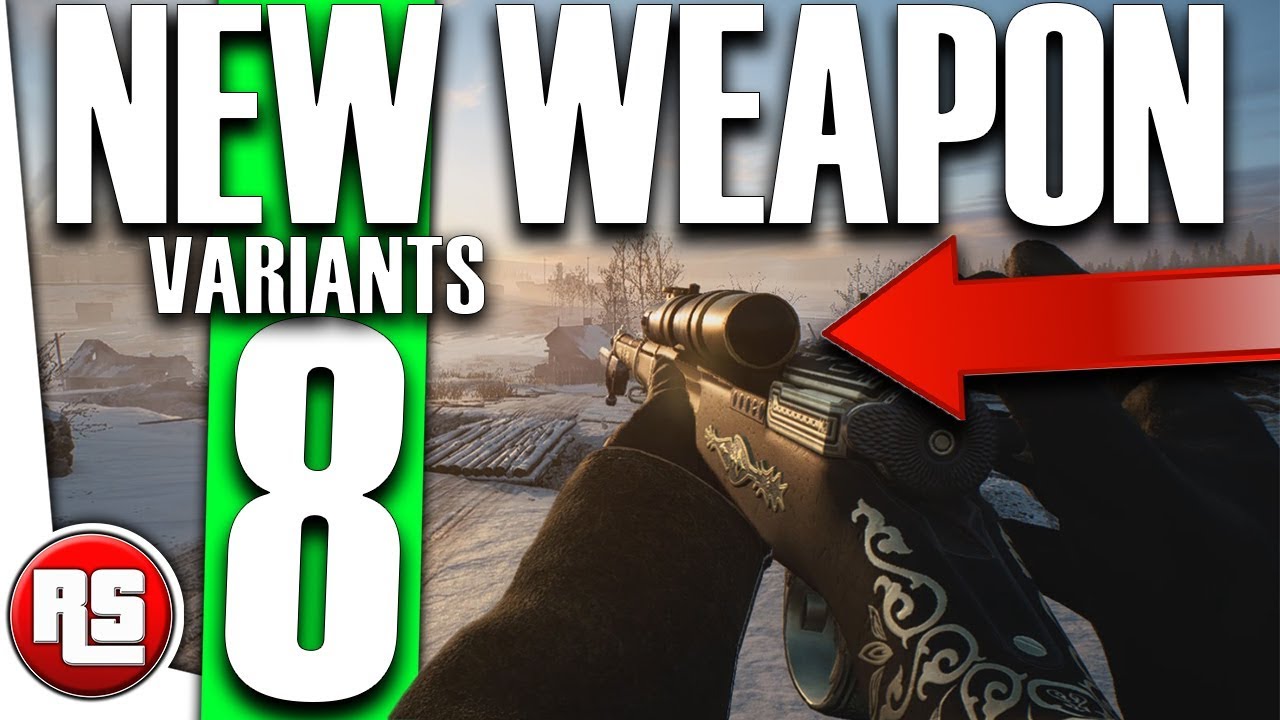 SILENCED Sniper RIFLE: battlefield 1 (New Weapons bf1 2018) - 8 New ...