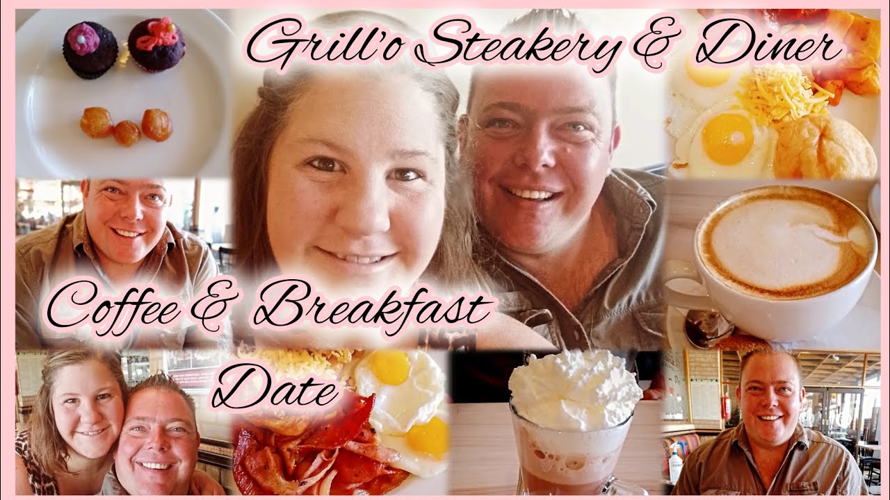 Coffee & Breakfast Date with Hubby 📍Grill'o Steakery & Diner - YouTube