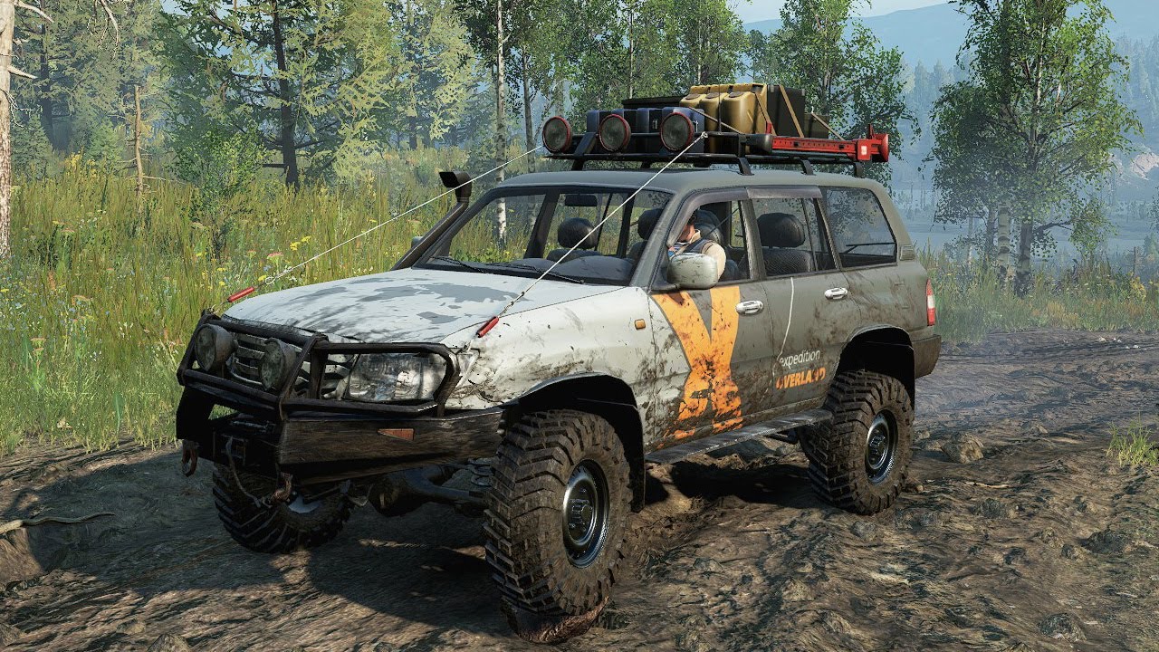 SnowRunner Mods - Toyota Land Cruiser 105 - YouTube