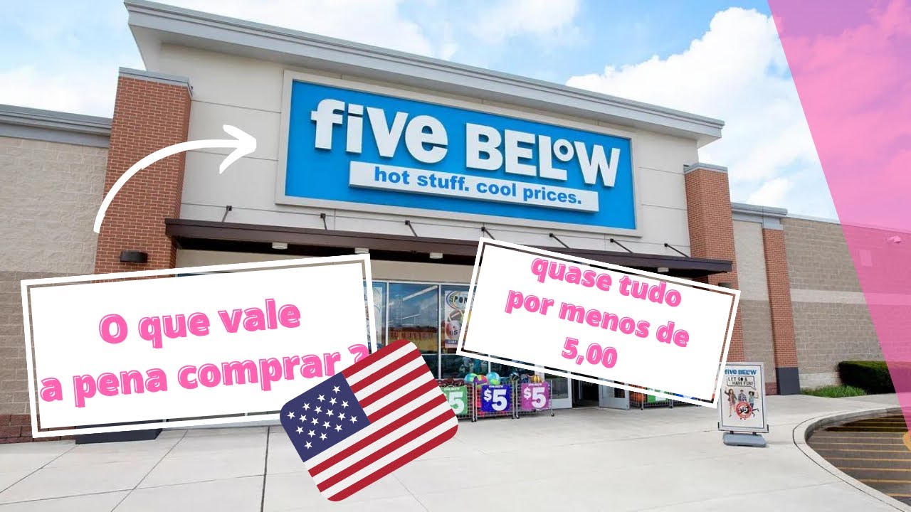 Tour Completo FIVE BELOW - O que vale a pena comprar? - YouTube