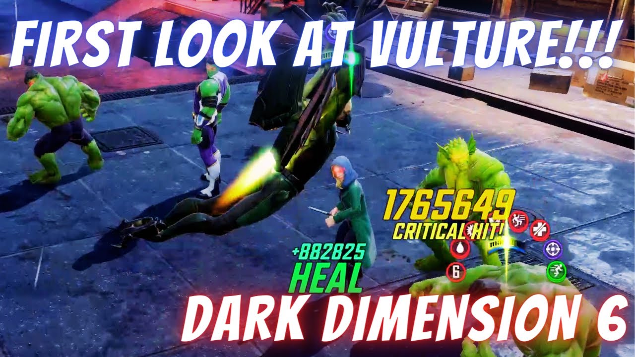 First Look at Vulture in Dark Dimension 6 - YouTube