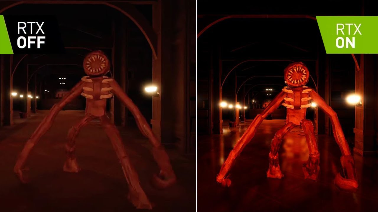 DOORS : RTX OFF VS RTX ON Doors Monsters Animation (Realistic Mod ...