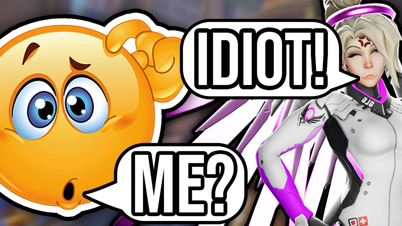 Trolling The Most Toxic Mercy In Overwatch?! (TRIGGERING ANGRY ...