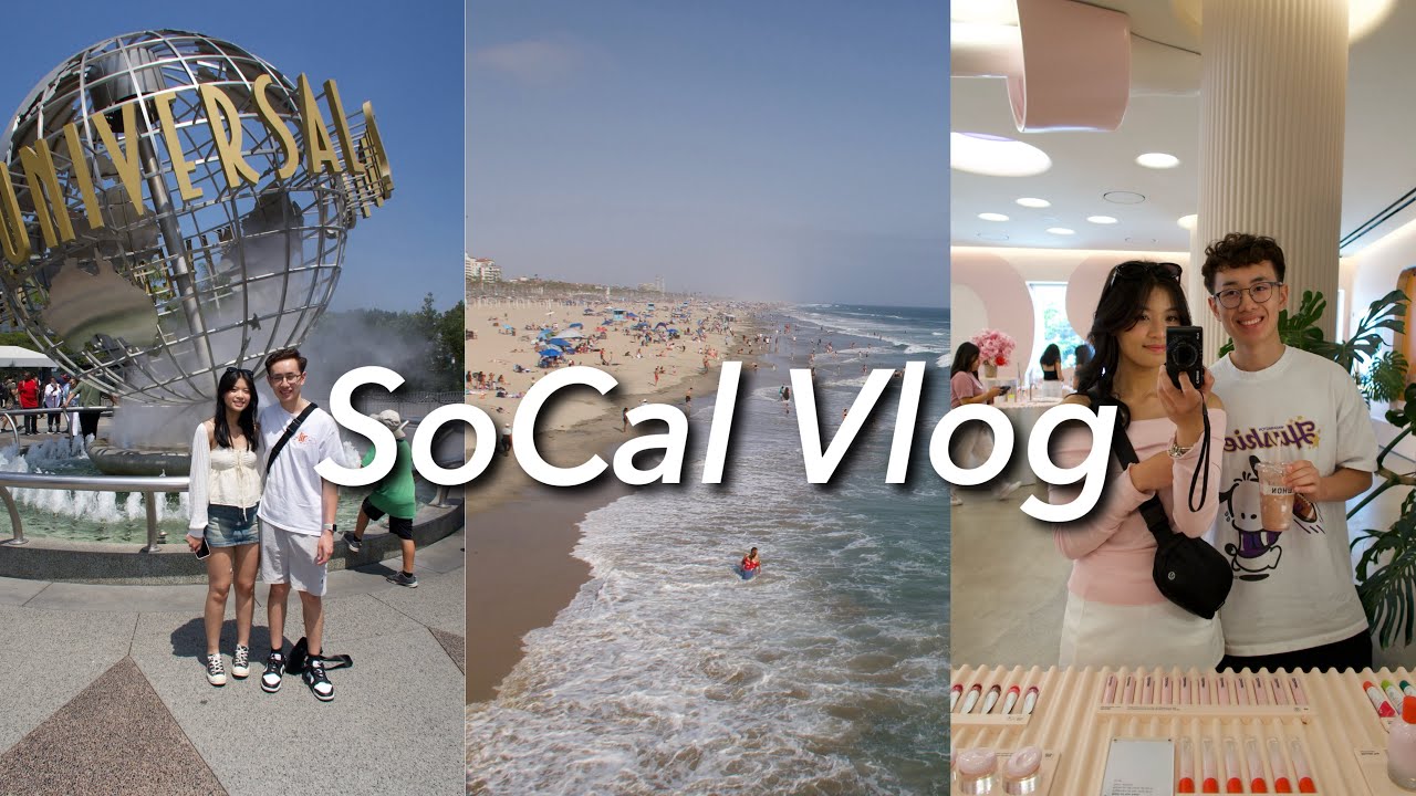socal trip ⋆౨ৎ˚ ˖ the grove, universal studios, asian garden mall ...