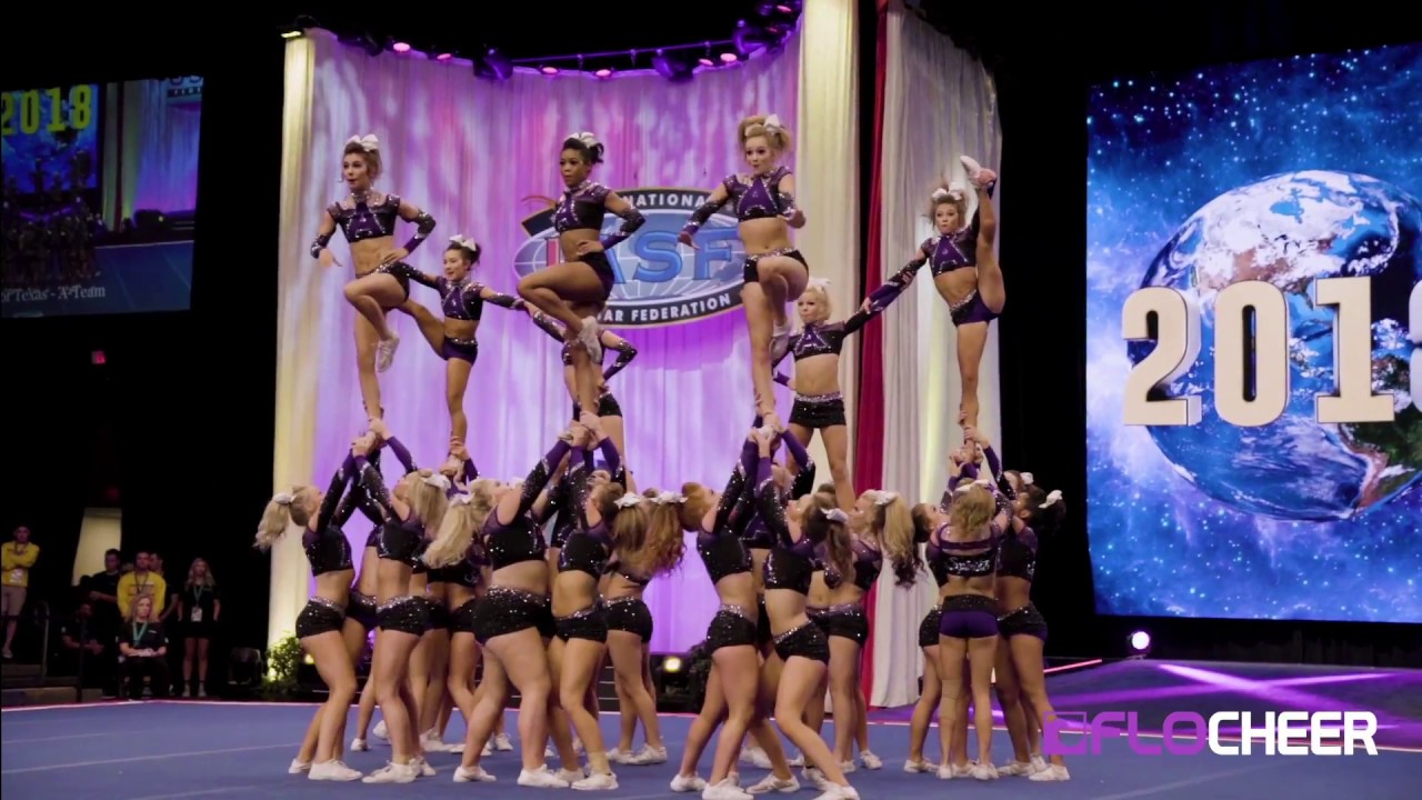 High School Cheerleading Stunts And Pyramids